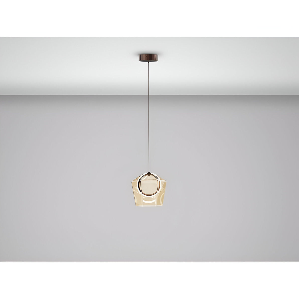 Ingrid LED Pendant Light 6W 3000K - Champagne – Niori