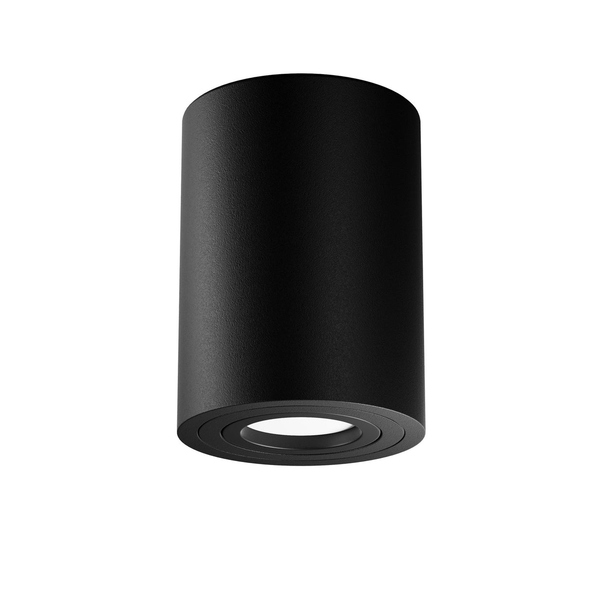 Atom Round Surface Mounted Downlight - Black – Niori