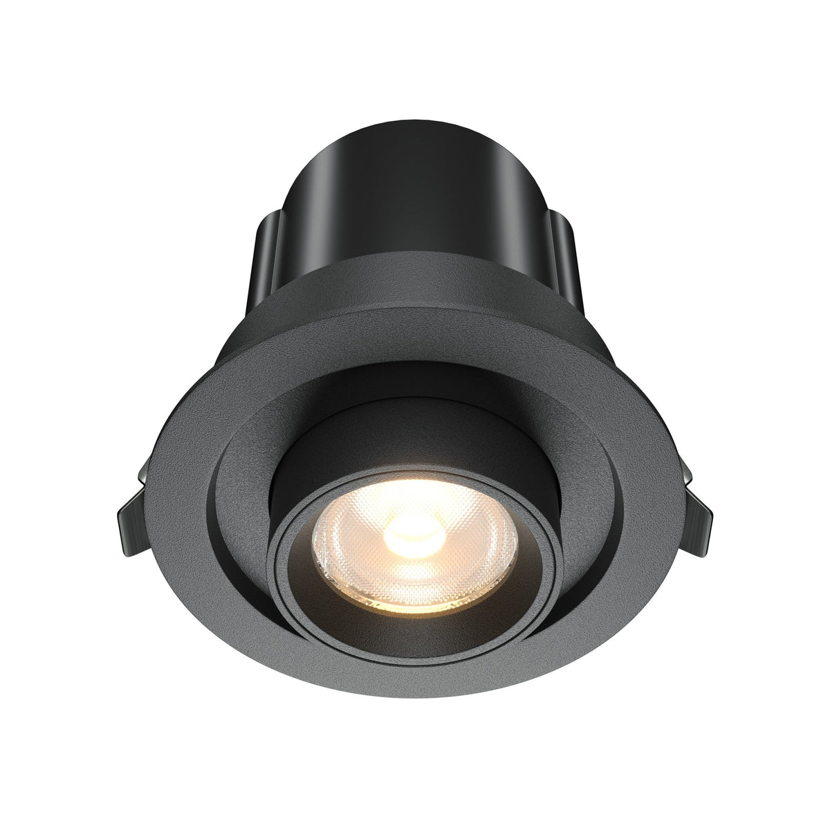 Hidden Adjustable Retractable In-Out LED Recessed Downlight - Black – Niori