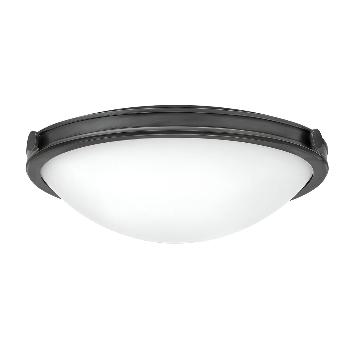 Collier 3 Light Flush Mount in Black Oxide | Retro Ceiling Accent – Niori