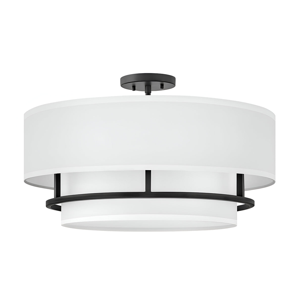 Graham 4 Light Duo-Mount Pendant/Semi-Flush Ceiling Light - Black – Niori