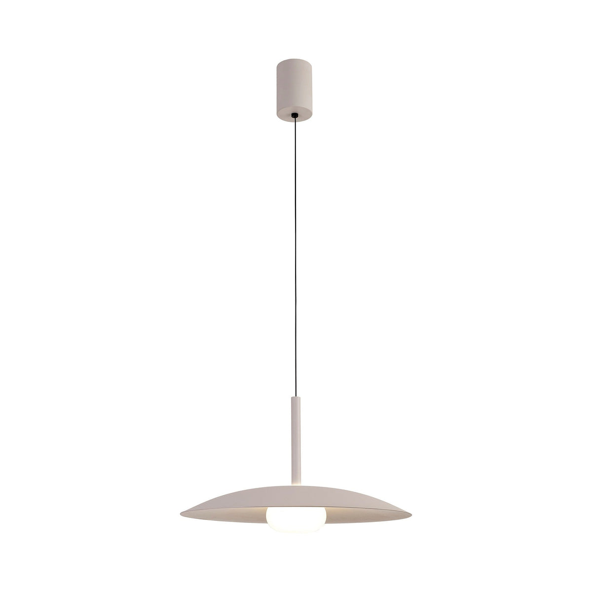 Lidia 40cm LED Pendant Light 12W 3000K - White – Niori