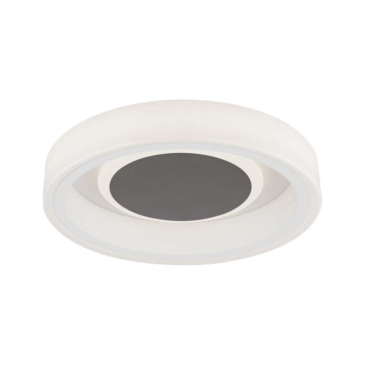Moca LED Flush Ceiling Light 30W 4000K - White/Mocha – Niori